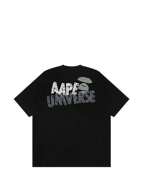 AAPE BY *A BATHING APE Aapeunvs Logo-print T-shirt