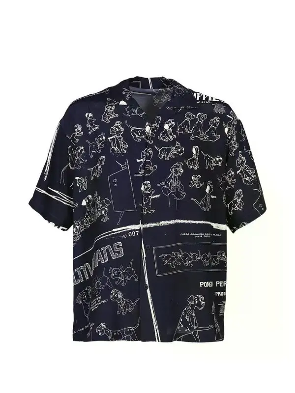 PORTER CLASSIC X Disney 101 Dalmatians Aloha Shirt