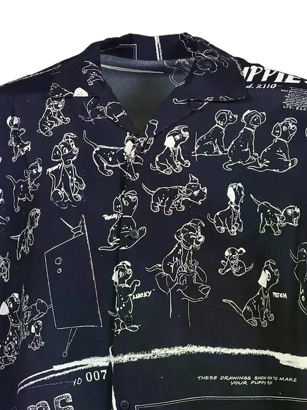 PORTER CLASSIC X Disney 101 Dalmatians Aloha Shirt