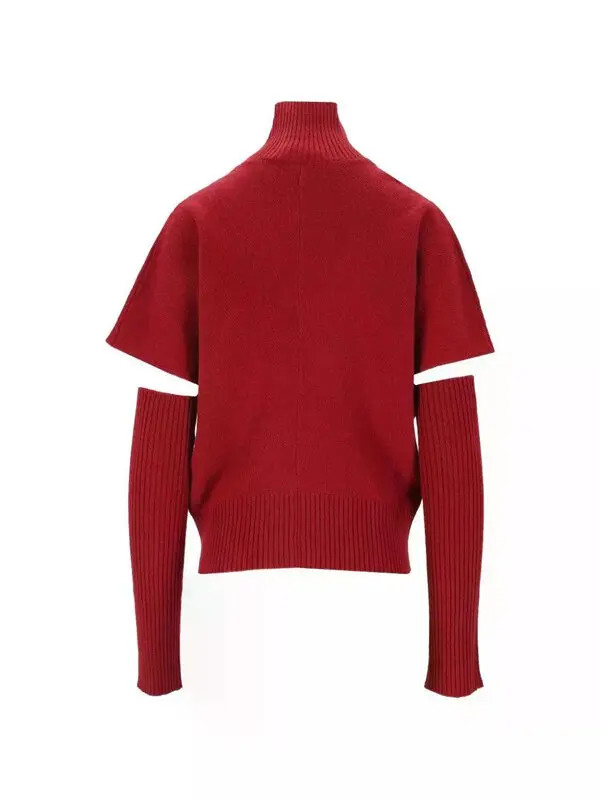 Federica Tosi High-neck Cut-out Sweater