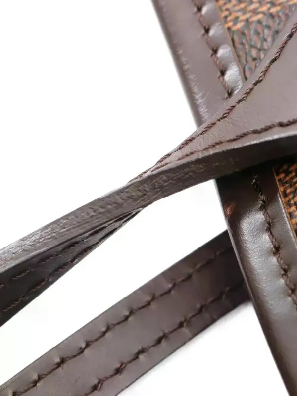 LOUIS VUITTON 2012 Pm Neverfull Damier Ebene Tote Bag