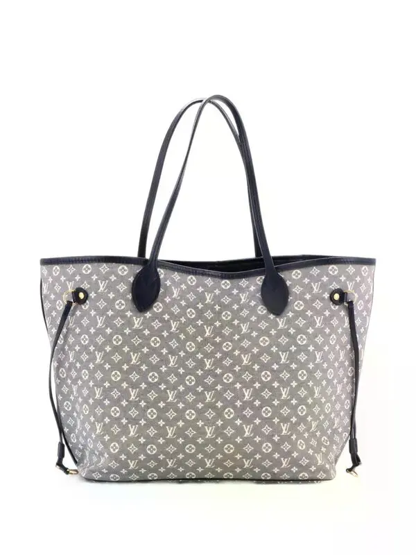 LOUIS VUITTON Neverfull Monogram Idylle Mm Tote Bag
