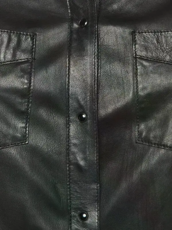 Maje Fedda Button-down Shirt Jacket