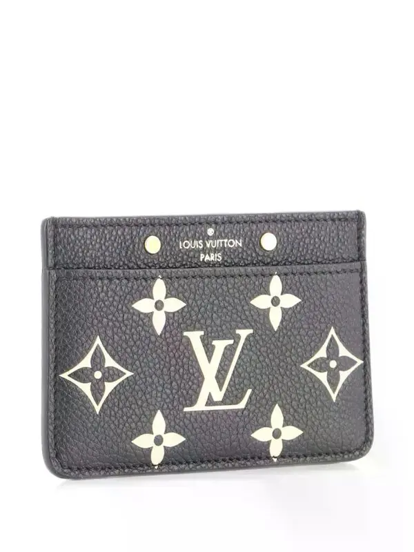 LOUIS VUITTON Bicolor Monogram Empreinte Giant Card Holder