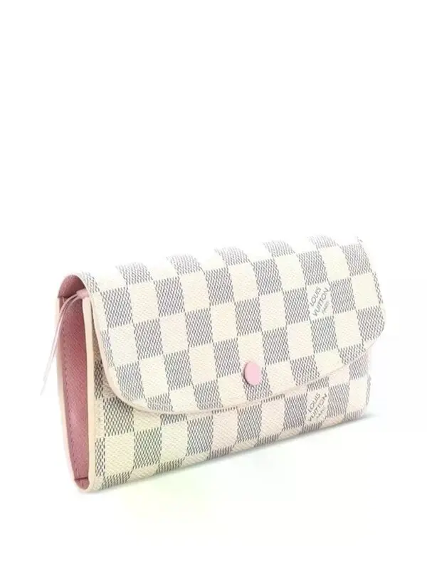 LOUIS VUITTON Josephine Wallet Nm Damier Small Wallets - White