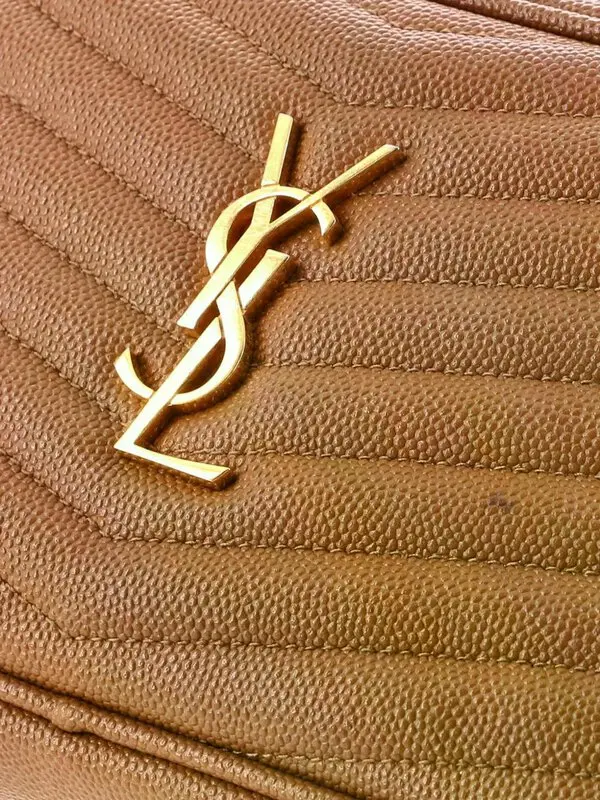 Saint Laurent Lou Camera Bag Matelasse Chevron Leather Mini Crossbody Bag
