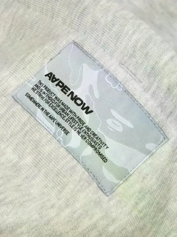 AAPE BY *A BATHING APE Moonface Patch Hoodie