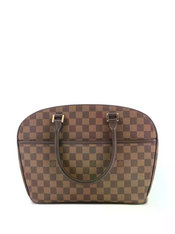 LOUIS VUITTON Sarria Handbag Damier Horizontal Satchel - Brown