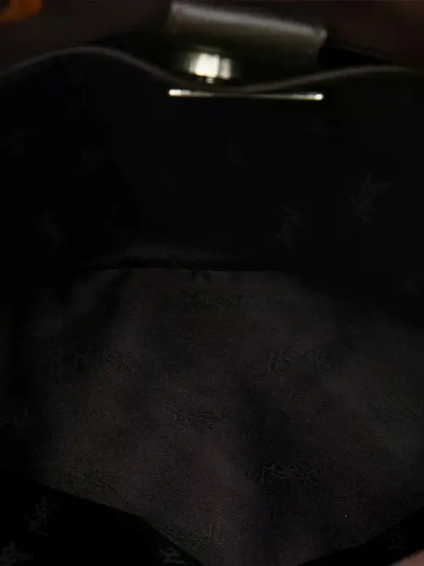 Saint Laurent 20th Century Nylon Tortoiseshell Tote Bag
