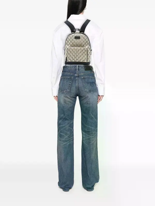 Gucci 2016-2026 Small Gg Supreme Bee Backpack