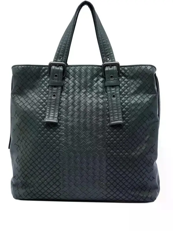 Bottega Veneta 2012-2026 Nappa Intrecciato Aurelio Tote Bag - Grey