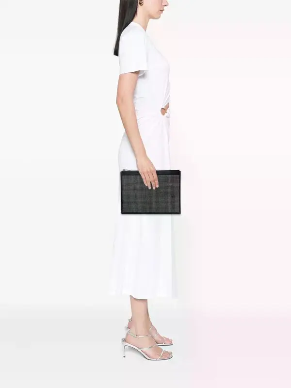 Saint Laurent 2018 Studded Leather Clutch Bag