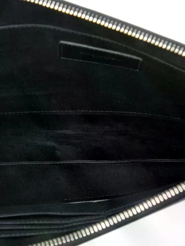 Saint Laurent 2018 Studded Leather Clutch Bag