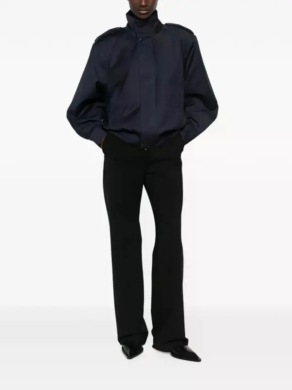 Max Mara Pressed-crease Straight-leg Trousers