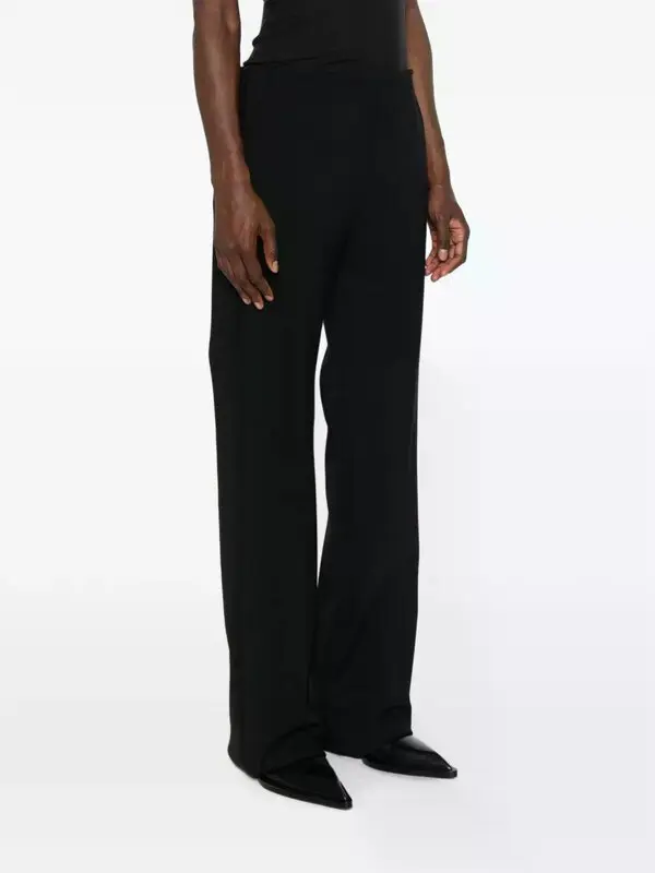 Max Mara Pressed-crease Straight-leg Trousers