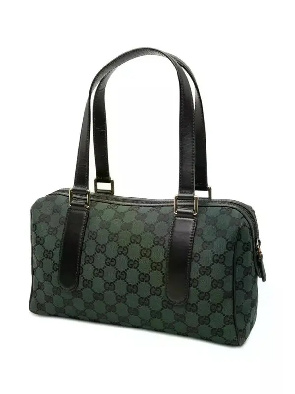 Gucci Gg Canvas Charmy Boston Bag