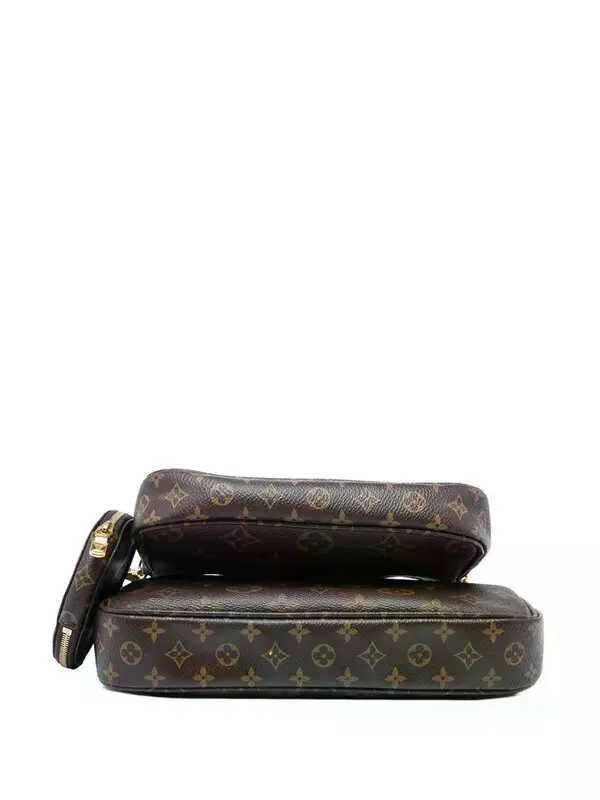 LOUIS VUITTON Monogram Multi Pochette Accessoires Satchel - Brown
