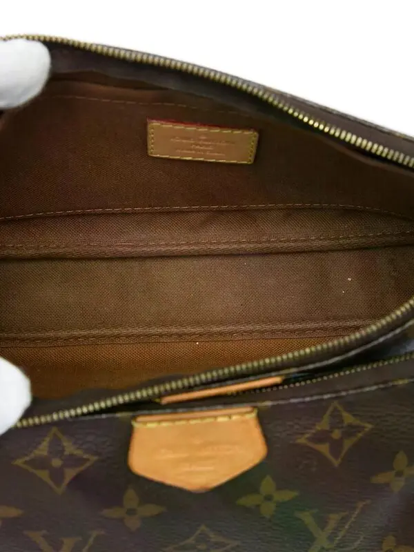 LOUIS VUITTON Monogram Multi Pochette Accessoires Satchel - Brown