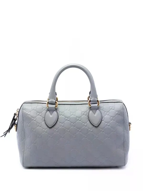 Gucci 2016-2026 Guccissima Boston Bag Satchel