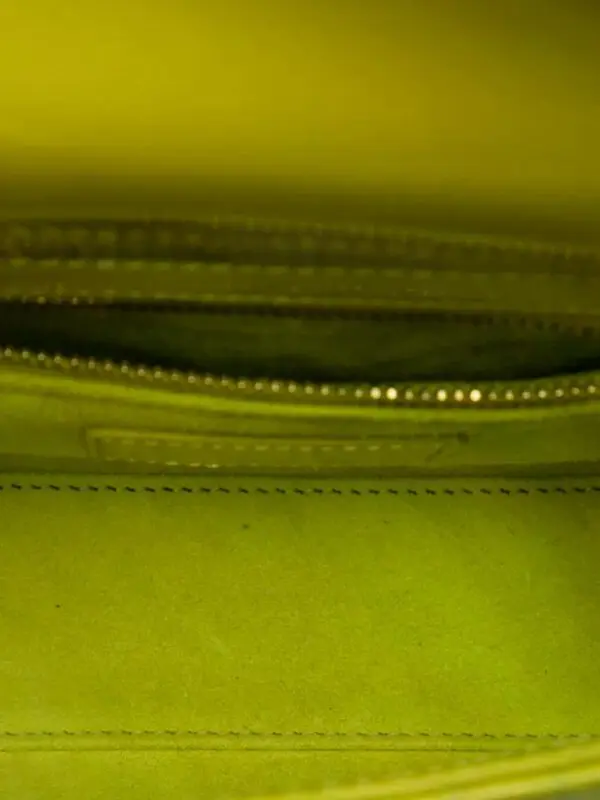 Dior 2021 Mini Patent Cannage Lady Satchel