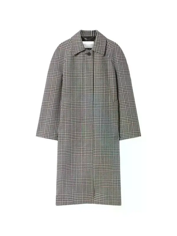 Stella McCartney Prince Of Wales Check Belted Coat