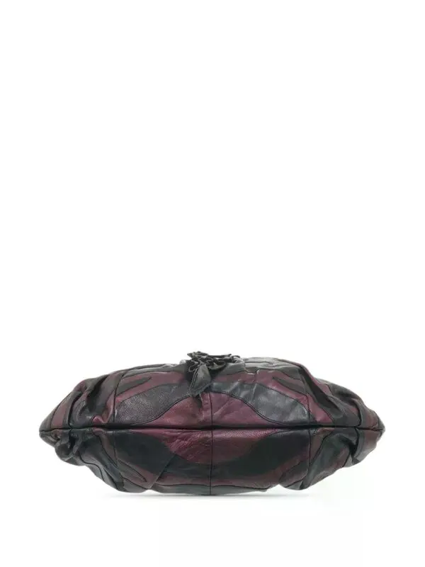 Prada 2010-2026 Nappa Mordore Ruffle Hobo Bag