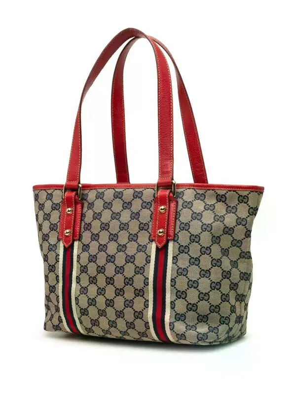 Gucci 2000-2015 Gg Canvas Jolicoeur Tote Bag