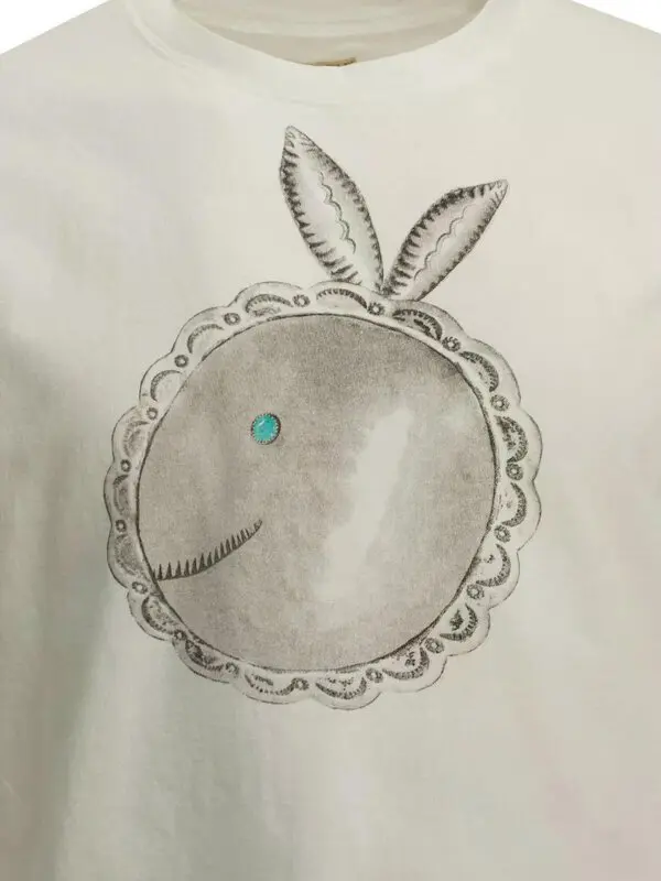 Kapital Graphic-print Cotton T-shirt