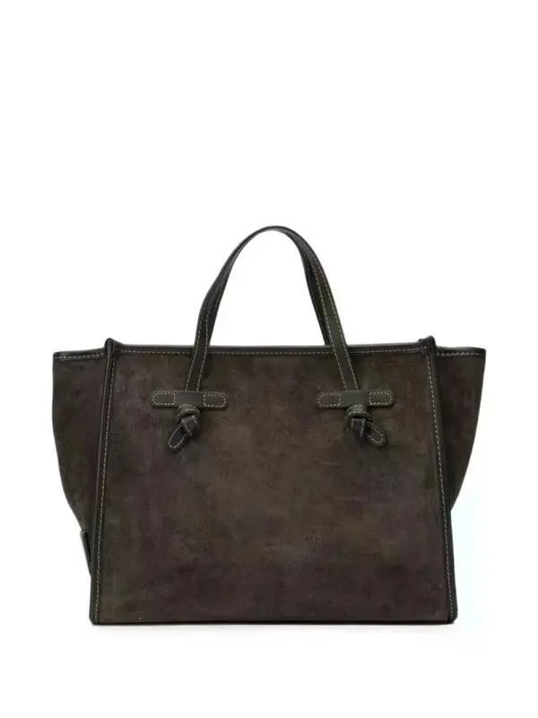 GIANNI CHIARINI Medium Miss Marcella 32 Suede-finish Tote Bag