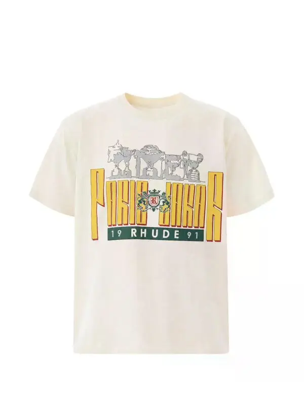 Rhude Trofeo T-shirt - Neutrals