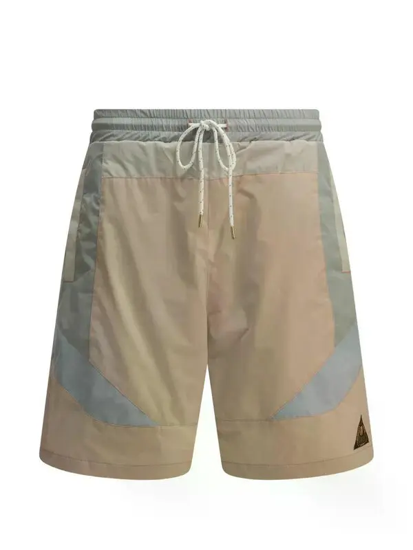 Kapital Logo-patch Panelled Swim Shorts - Pink