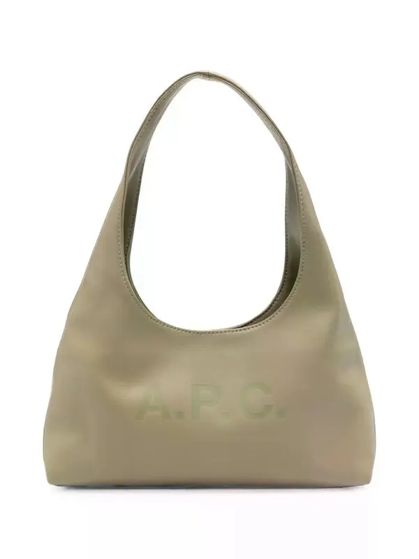 A.p.c. Logo-print Leather Tote Bag