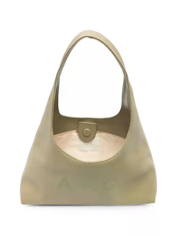 A.p.c. Logo-print Leather Tote Bag