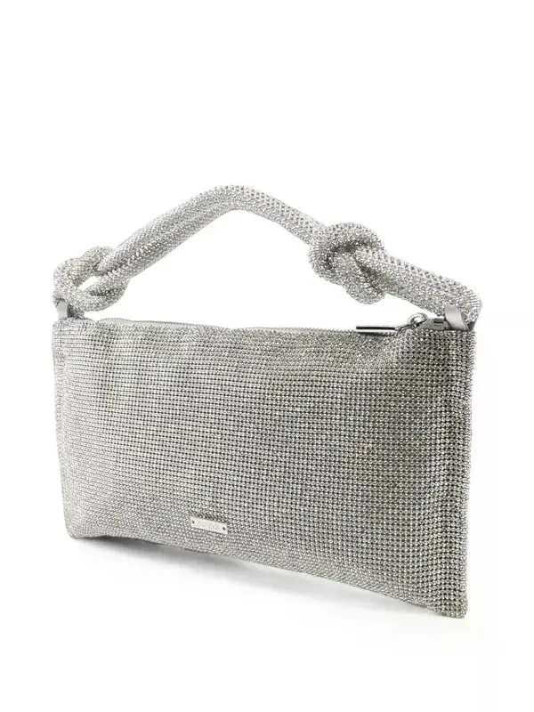 Cult Gaia Crystal-embellished Knotted Shoulder Bag