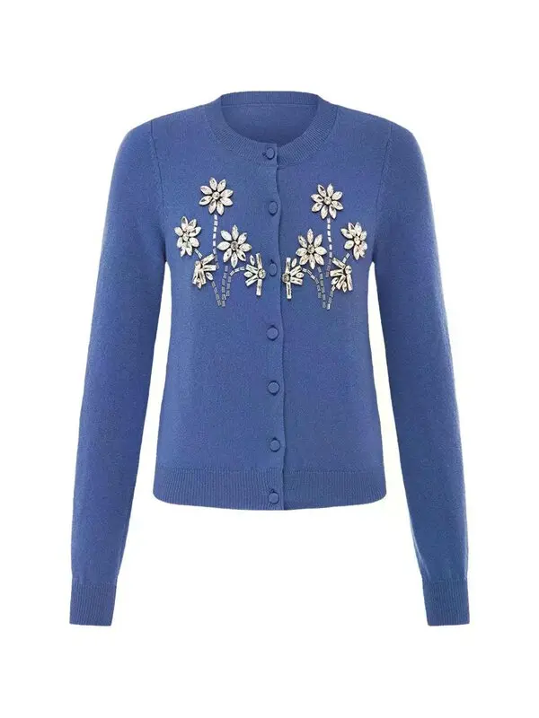 LEO LIN Button-fastening Cardigan - Blue