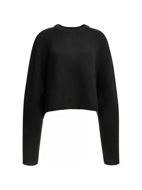 LISA YANG Raglan-sleeve Cashmere Sweater - Black