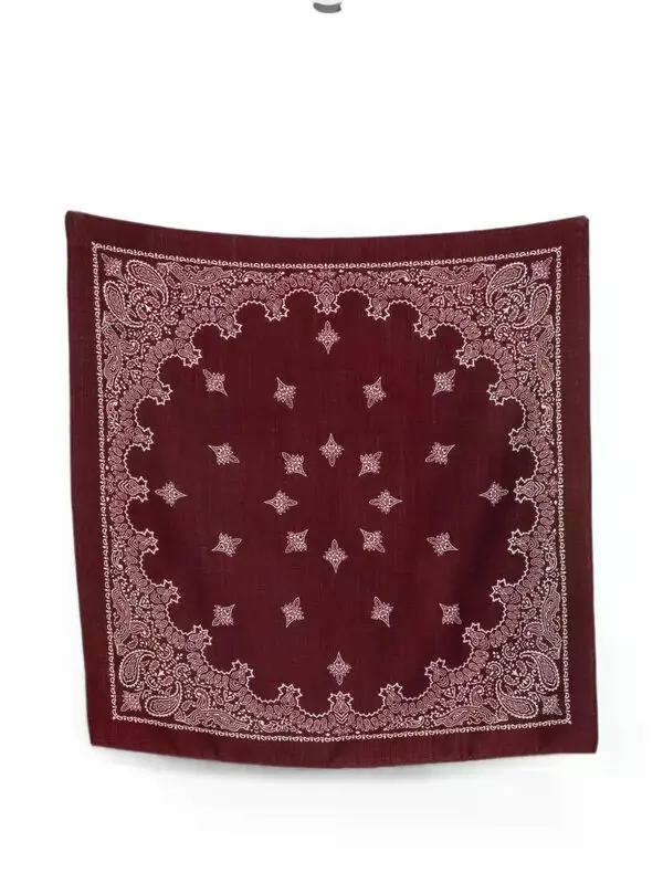 Destin Paisley-print Bandana Scarf