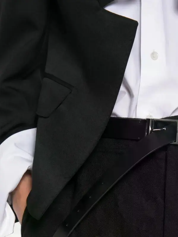 Givenchy Cut-out Lapel Blazer