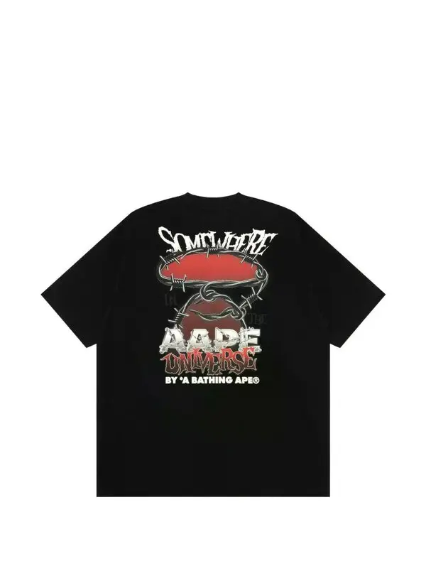 AAPE BY *A BATHING APE Aapeunvs Graphic-print T-shirt