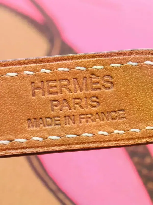 Hermès Silk And Barenia Coup De Fouet Silky City Crossbody Bag - Pink