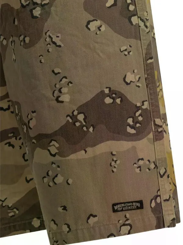 Kapital Camouflage-print Shorts