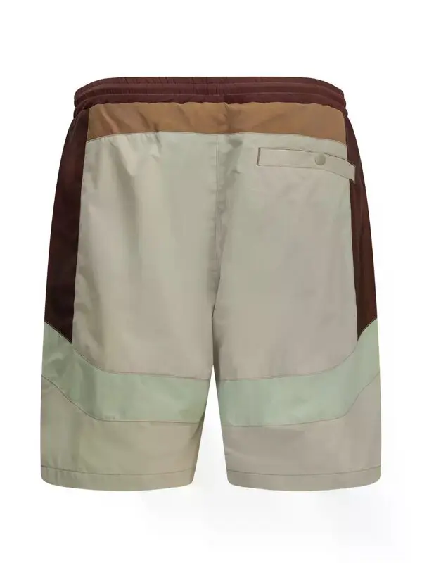 Kapital Shaka Colour-block Swim Shorts