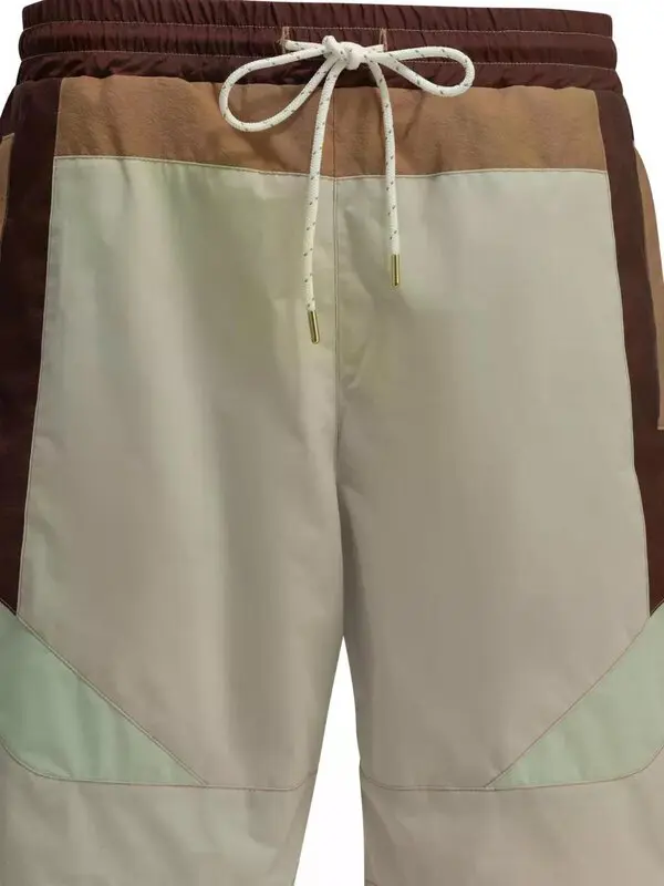 Kapital Shaka Colour-block Swim Shorts