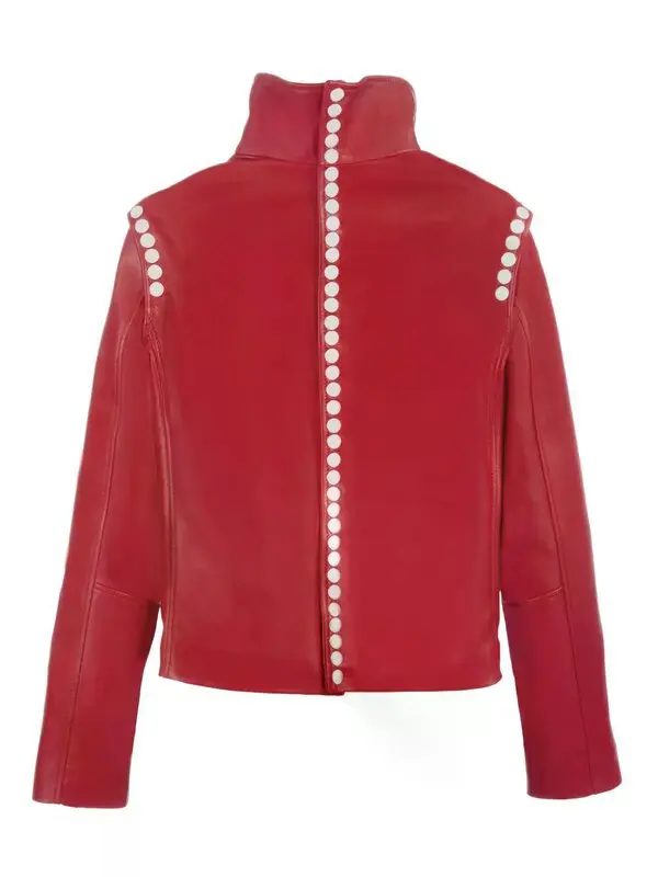 DANCASSAB Elvis Studded Leather Jacket