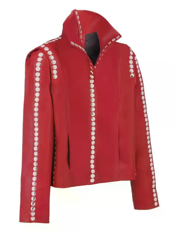 DANCASSAB Elvis Studded Leather Jacket