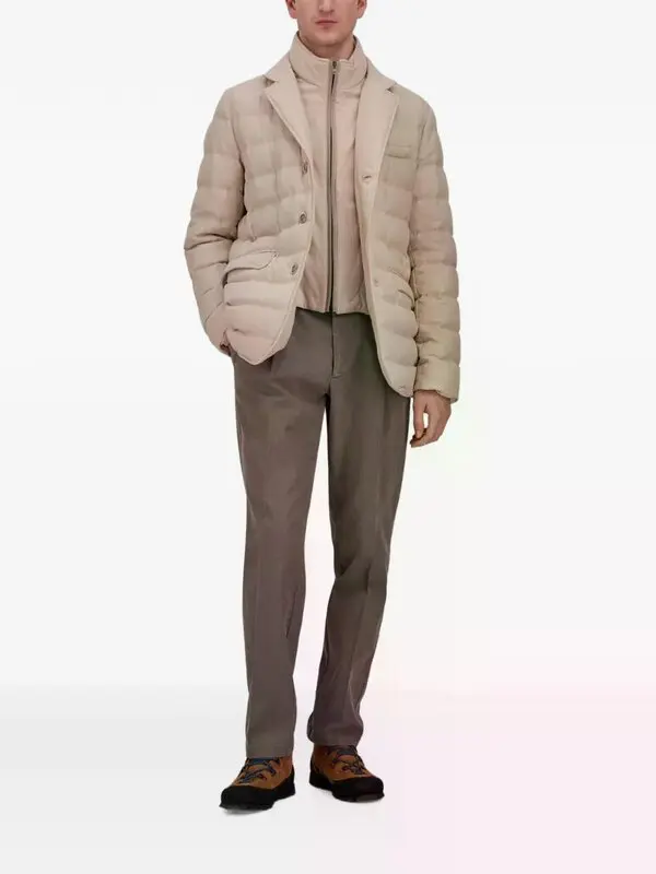 Herno Quilted Wool-blend Blazer