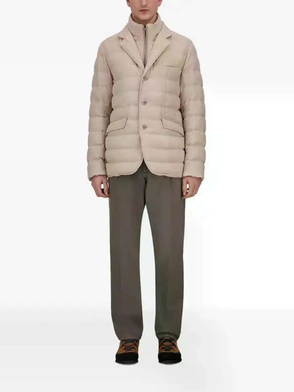 Herno Quilted Wool-blend Blazer