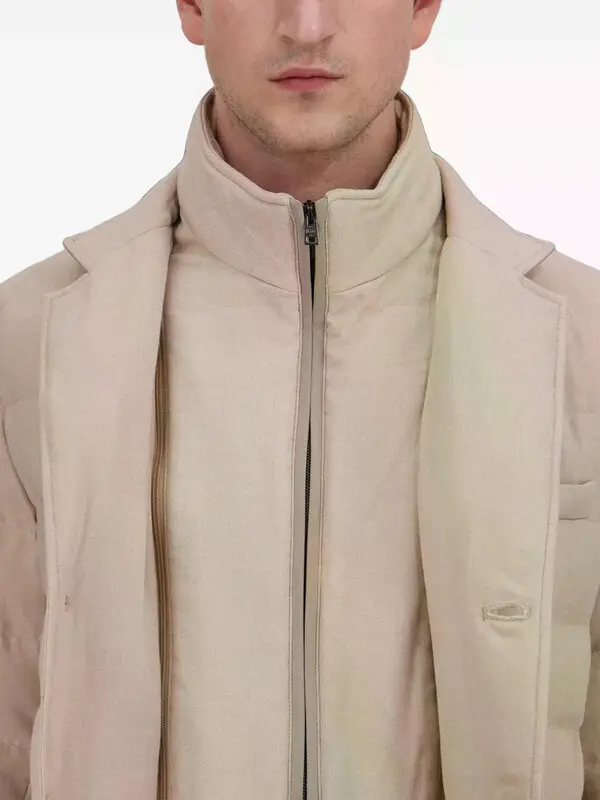 Herno Quilted Wool-blend Blazer