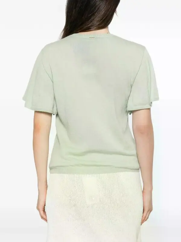 TWINSET Ruffle-sleeve Sweater