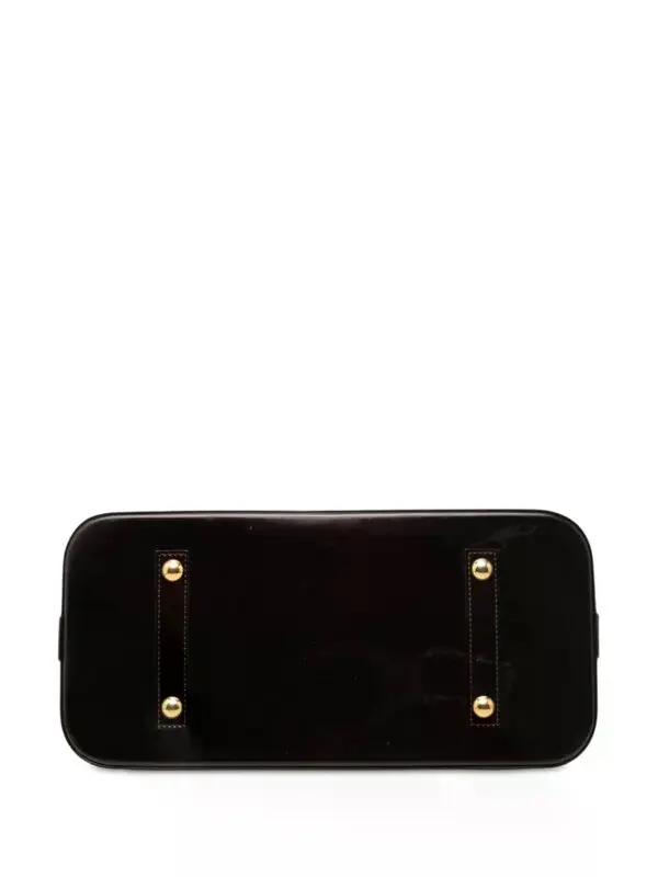 LOUIS VUITTON 2010 Monogram Vernis Alma Gm Handbag